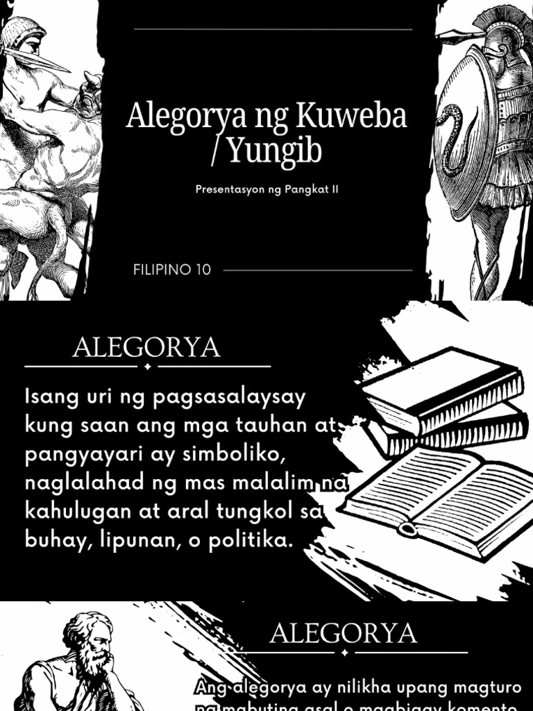 Alegorya NG Kuweba Yungib-GROUP2-FILIPINO10 | PDF