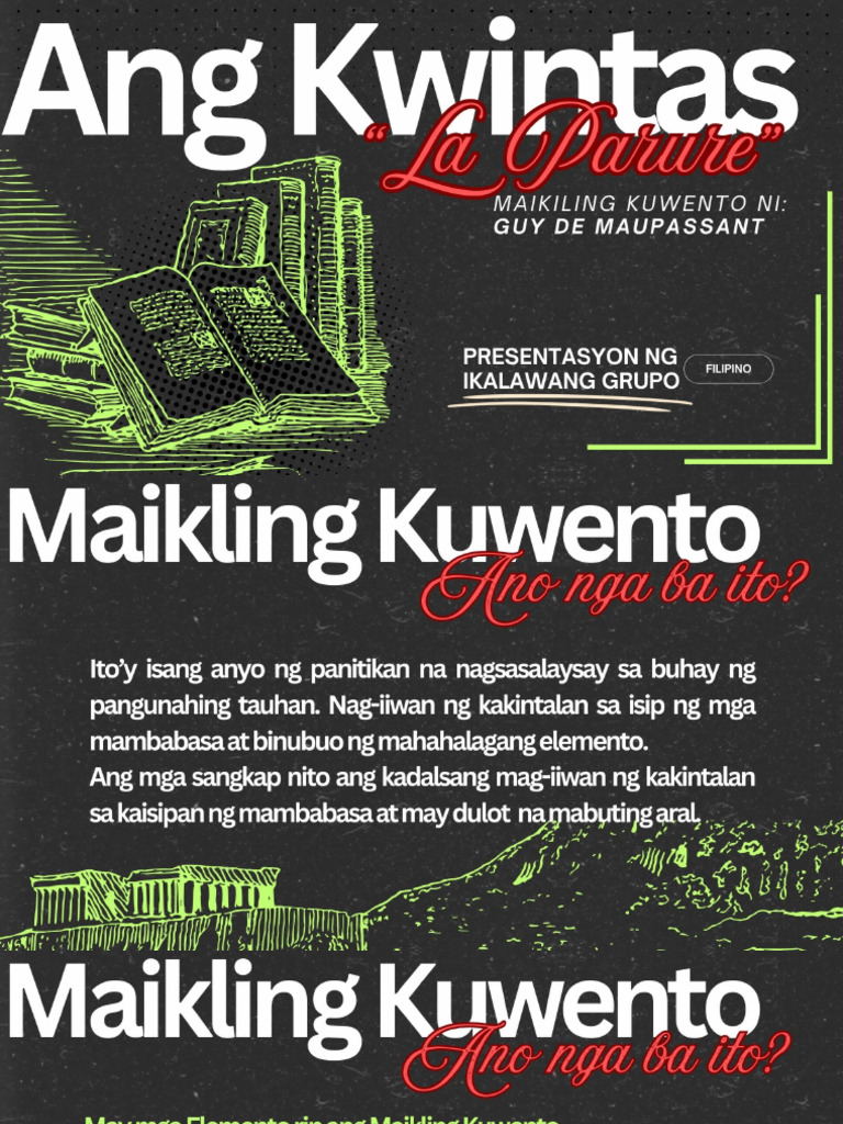 Ang Kwintas - PangkatII - BALAGTAS | PDF