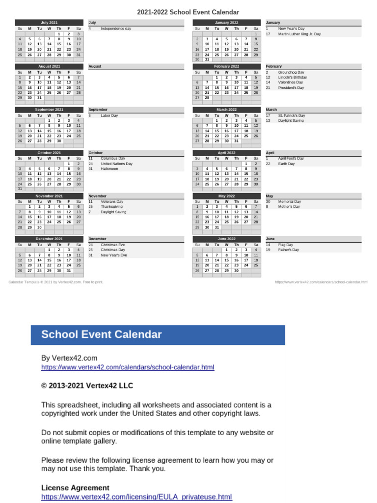 school-event-calendar | PDF