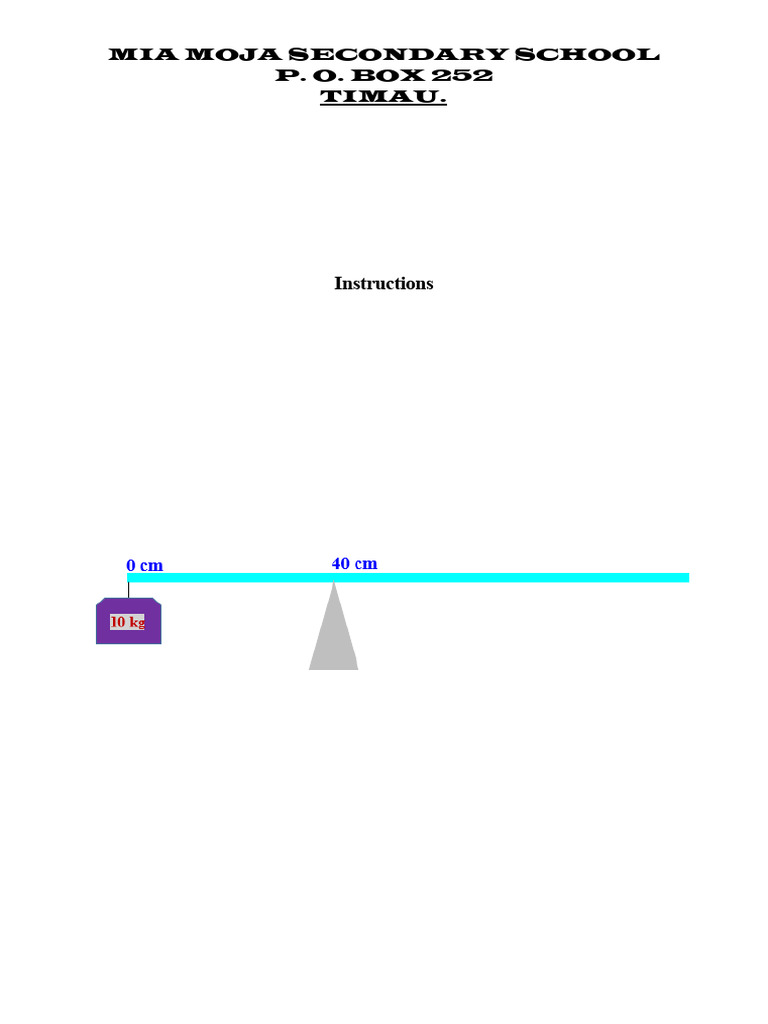 Physics Form 3 | PDF