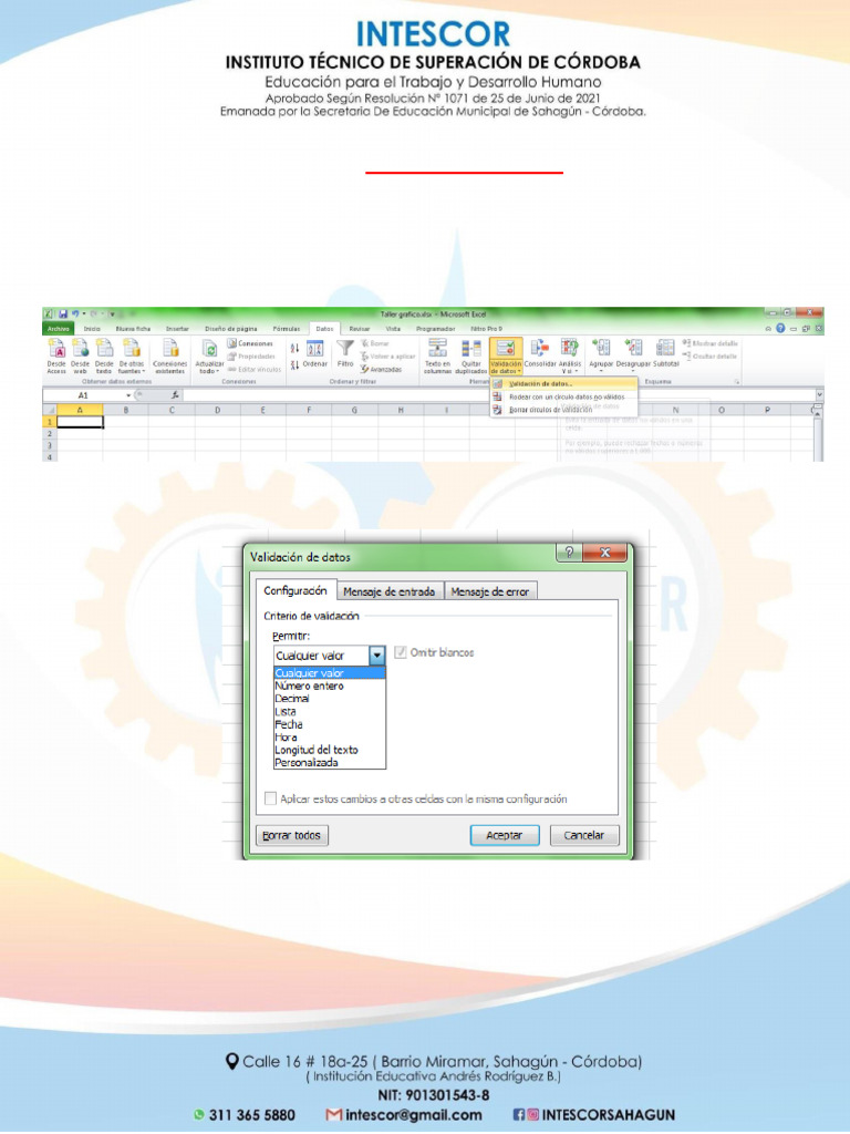 Validacion de Datos | PDF