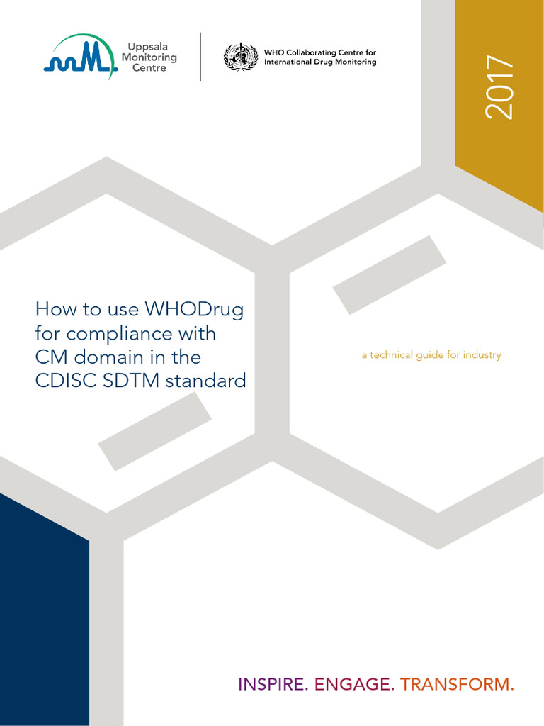 How To Use Whodrug For Compliance With CM Domain in The Cdisc SDTM ...