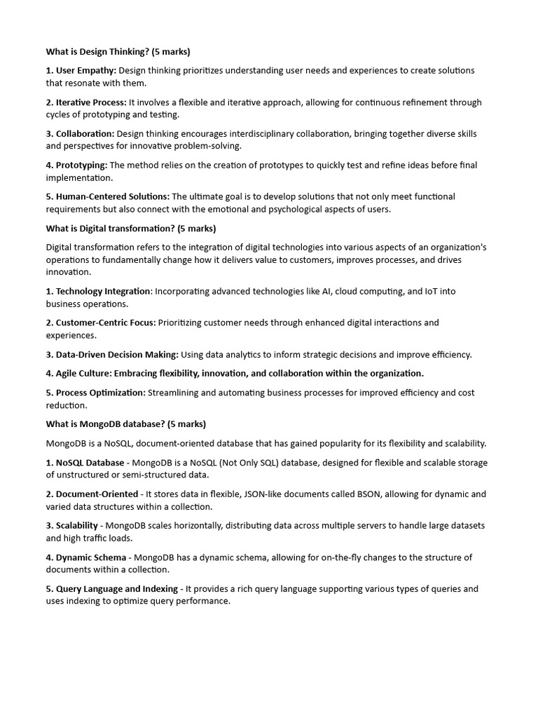 FSD - Repeated Question | PDF