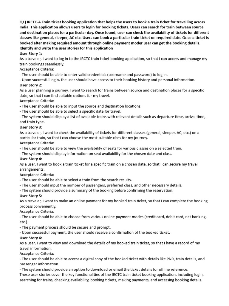 User Story | PDF