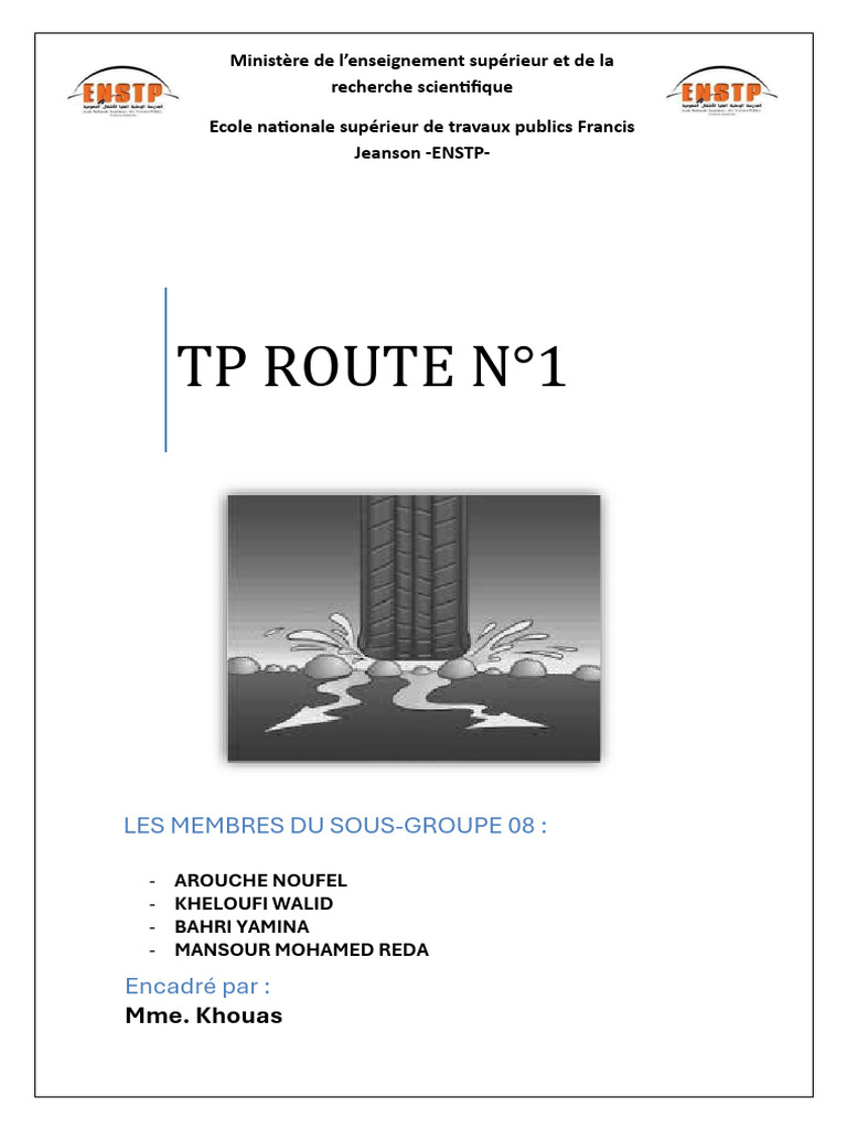 TP N°1 ROUTE | PDF
