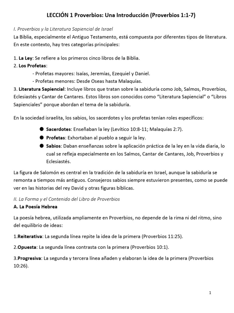 Libro Proverbios Alumno J Y A | PDF