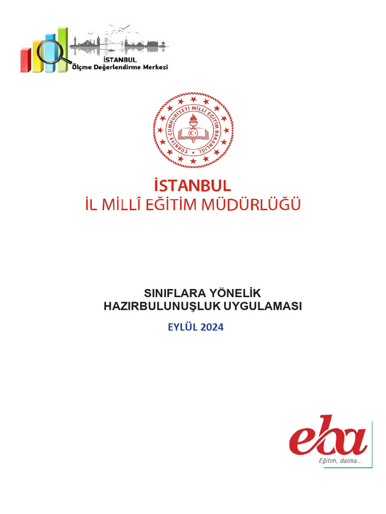 Ek-2 - Li̇se 2024 Hazirbulunuşluk A | PDF