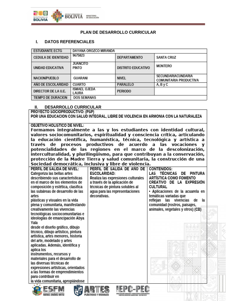 PDC 6 Dom 2do Sec | PDF