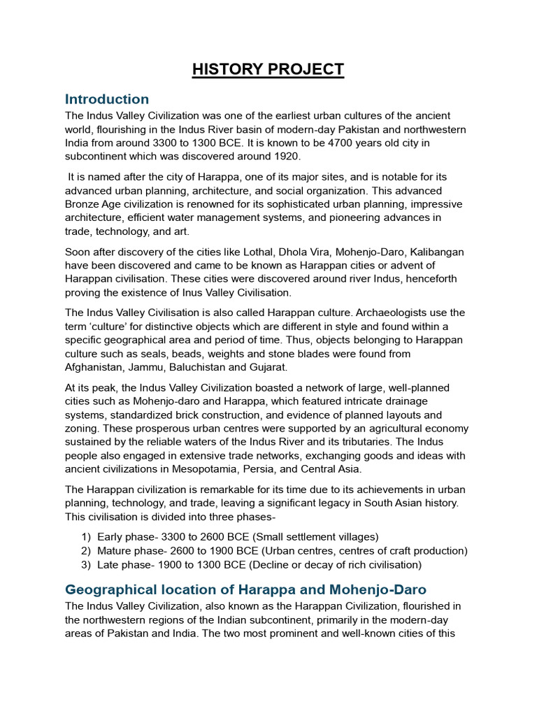 History Project | PDF