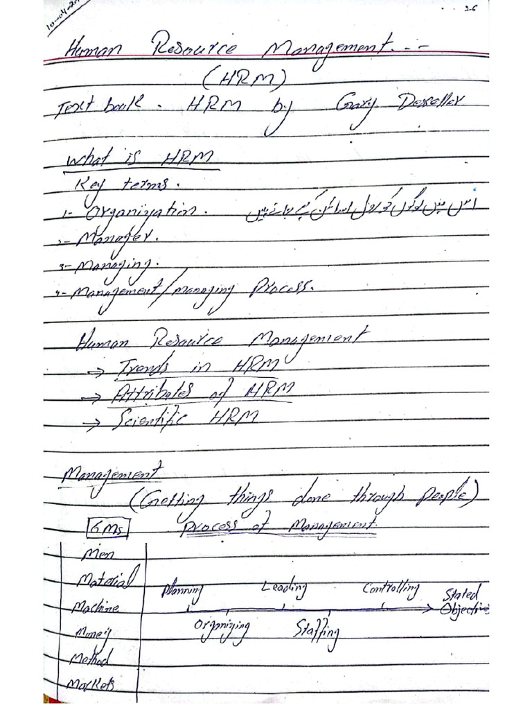 HRM Notes | PDF