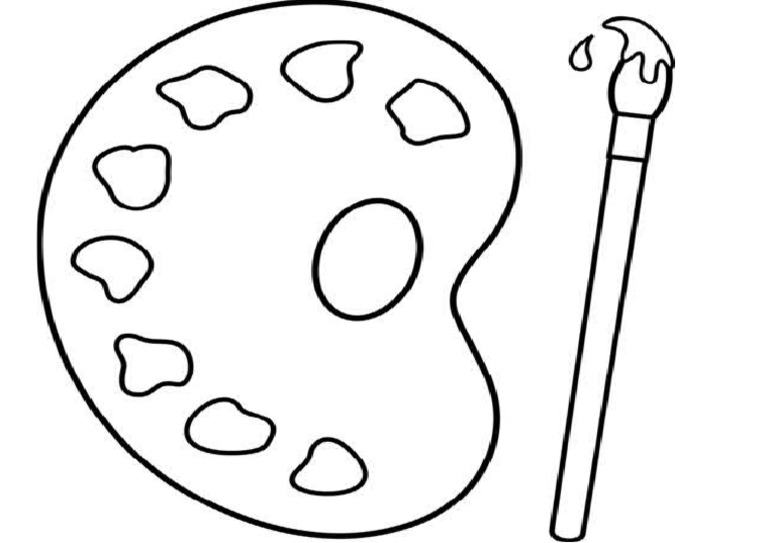 molde paleta de tinta - Copia | PDF