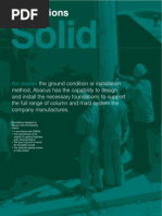 Lighting Column Foundation Guide | PDF | Sand | Soil