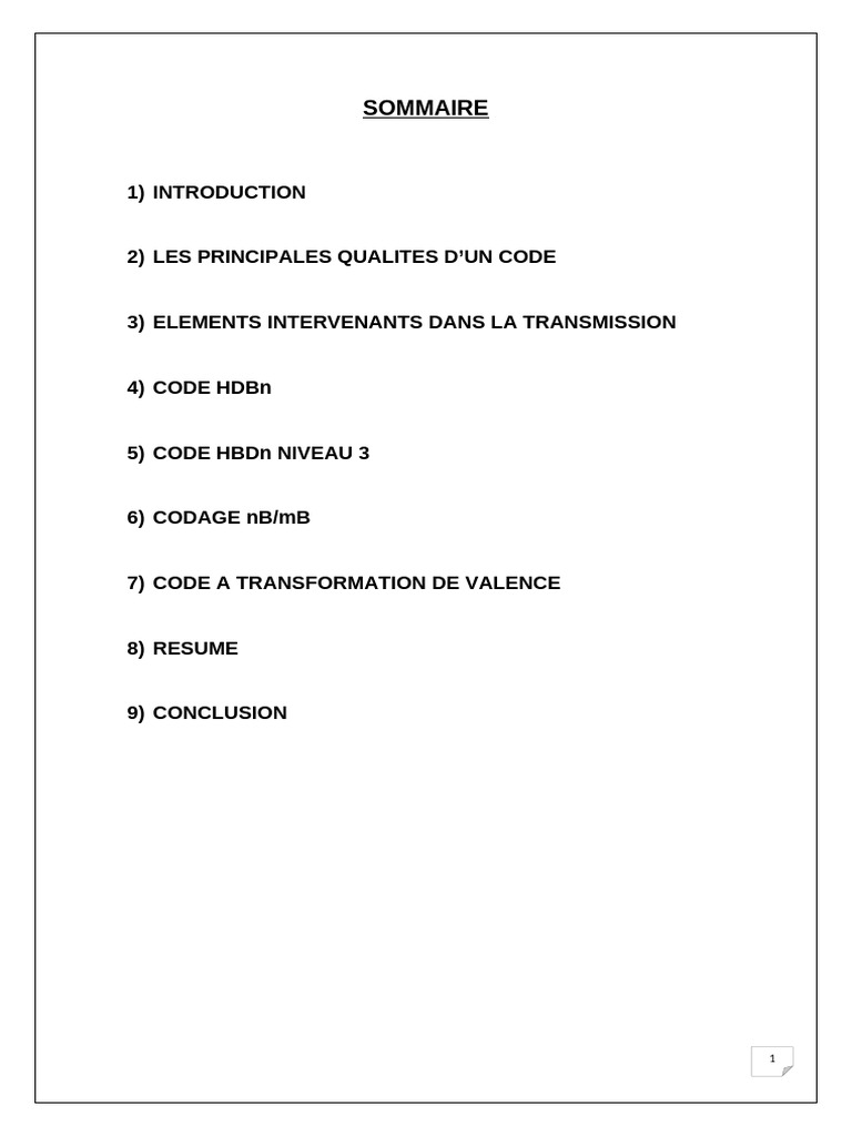 Expose Code HDBN Niveau 3 Et Code Par Bloc NB MB BUARI | PDF