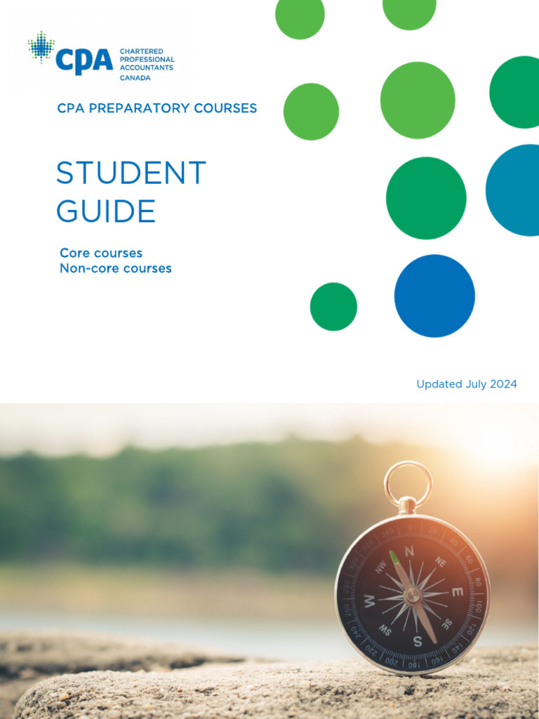 EC CPA Preparatory Courses Student Guide | PDF