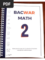 Maxi 2BAC S.PC MATH TOME 2 Profsalmi | PDF