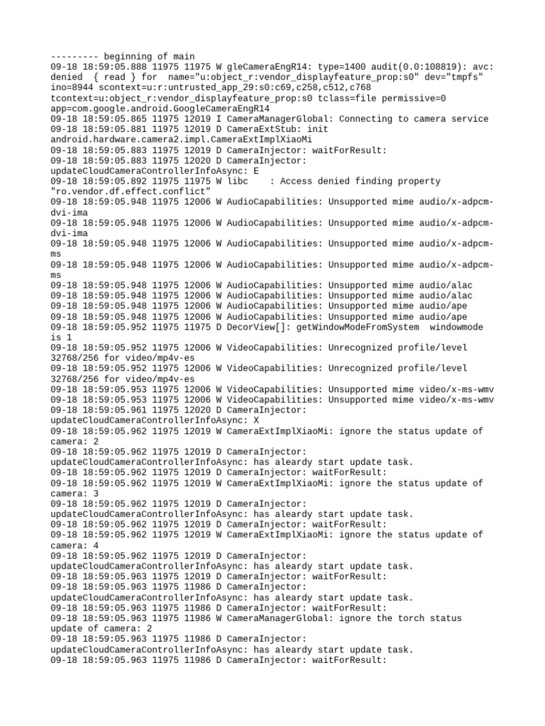 Log Cat 1726696745749 | PDF