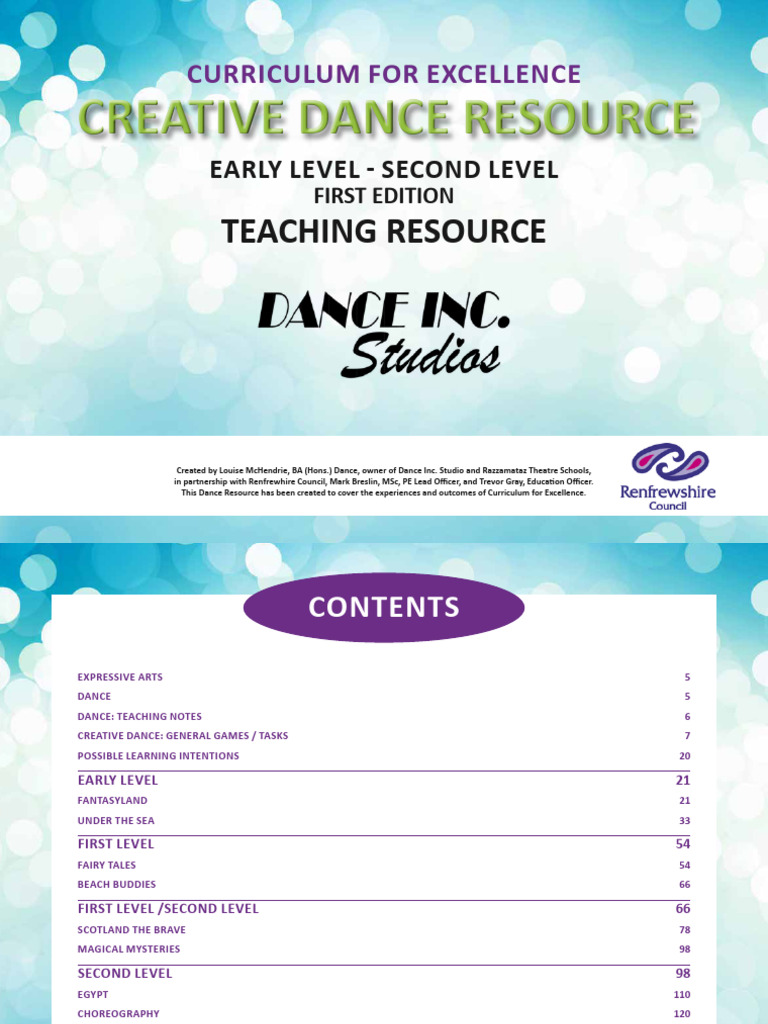 Creative Dance Resource | PDF