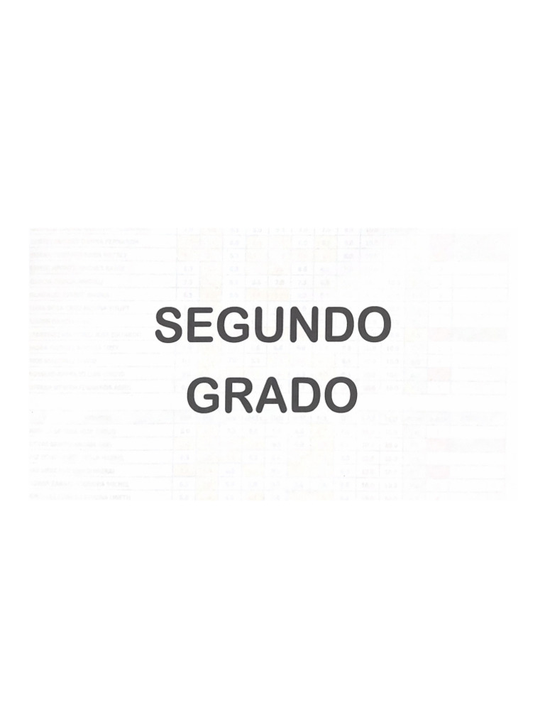 2 Grado | PDF