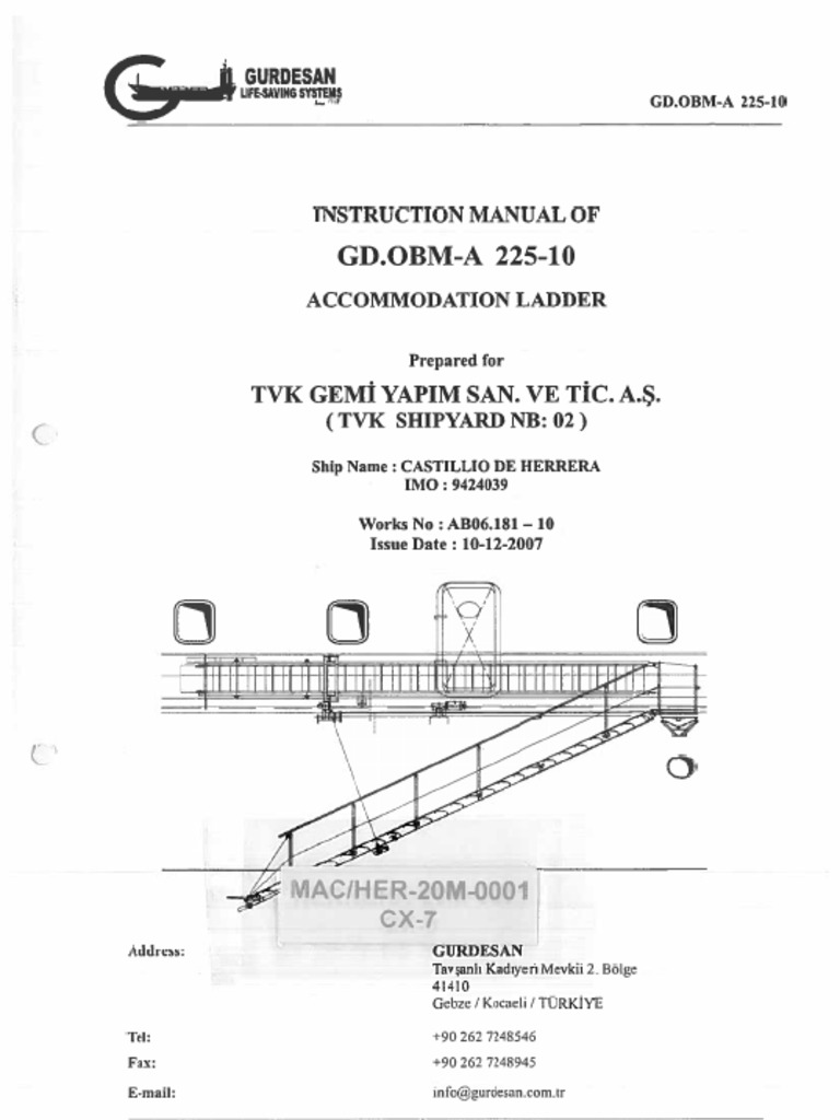 Accommodation Ladder | PDF