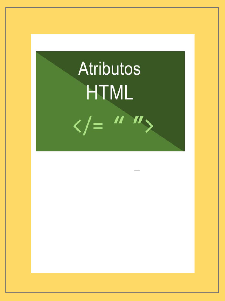 Atributos y CSS | PDF