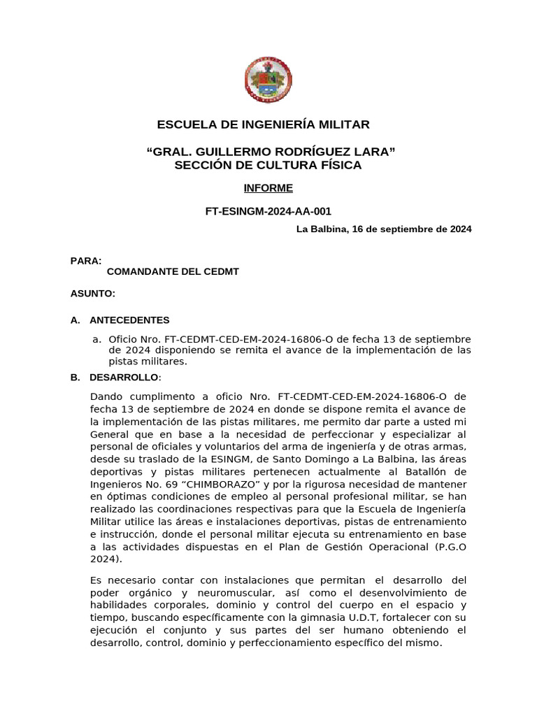 Info Mant Areas Deporti Esingm-Signed | PDF