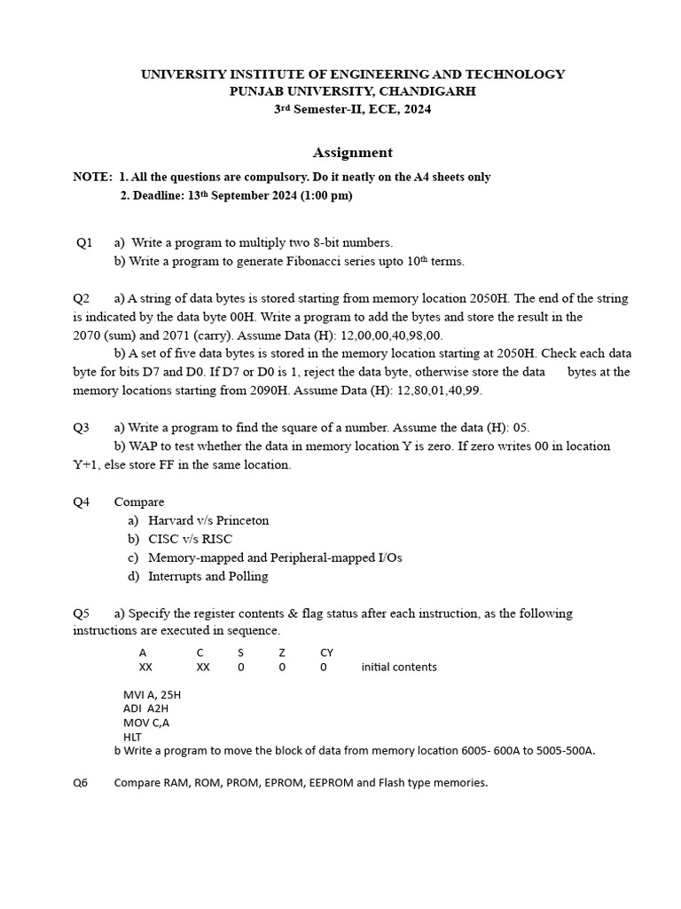 Assignment MP 2024 2 | PDF