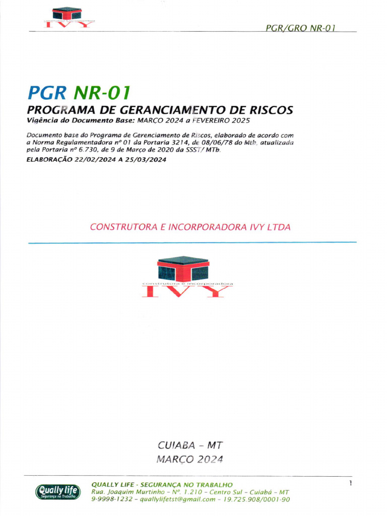 03 - PGR NR-01 Anterior | PDF
