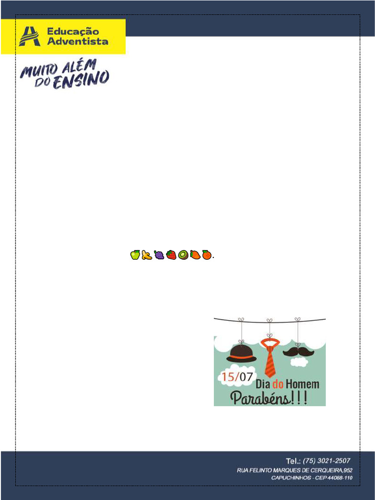 Dia Do Homem 2024 E I e AIEF | PDF