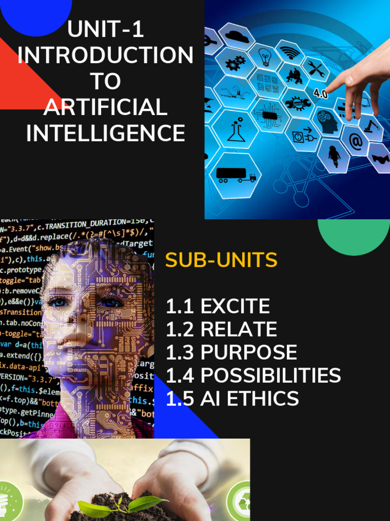 1.3 - Purpose (Unit-1 Intro To Ai) | PDF | Artificial Intelligence | Intelligence (AI) & Semantics