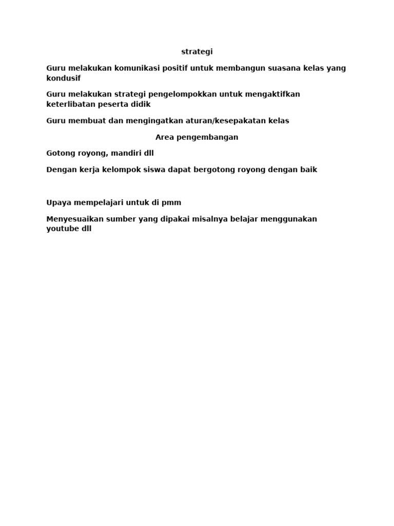 Contoh Pelaporan Observasi | PDF