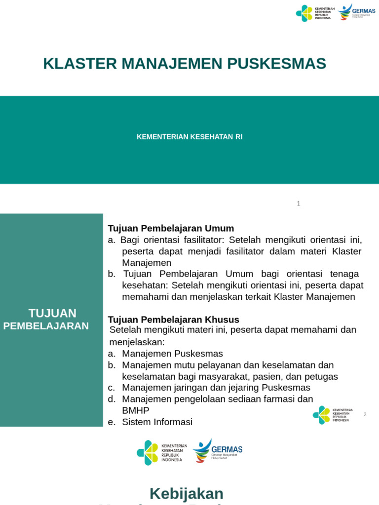 V3 KOMPILASI Klaster 1 Manajemen | PDF