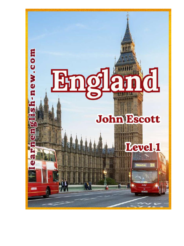 England by John Escott Book Easy Stories in English For Beginners PDF | PDF