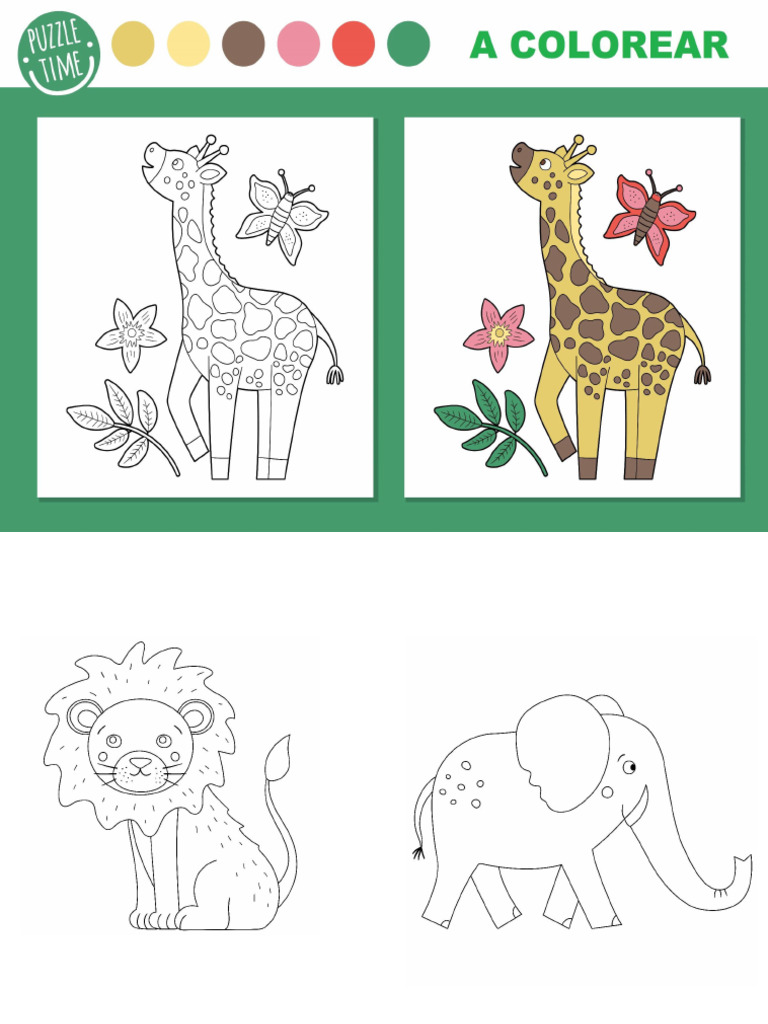Animales para Colorear - 18 | PDF