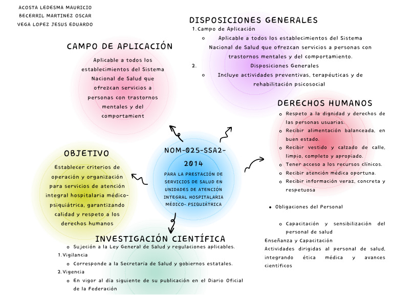 Grafico Mapa Conceptual NOM 024 | PDF