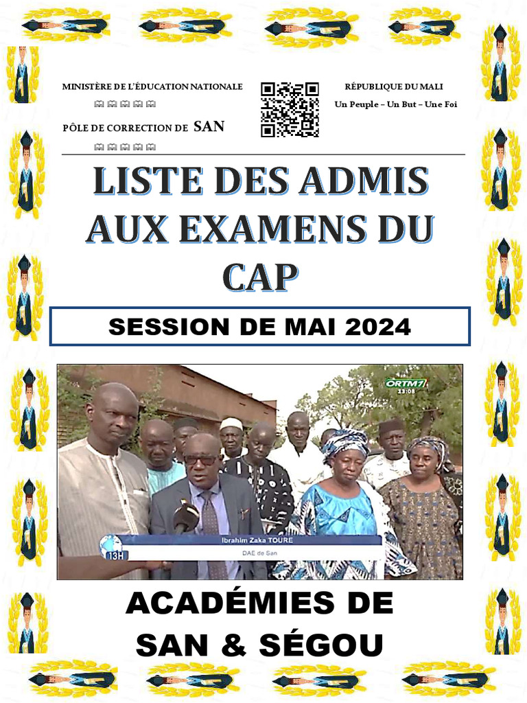 Pôle de San Admis Cap 2024 | PDF