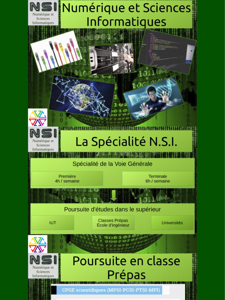Presentation Nsi | PDF