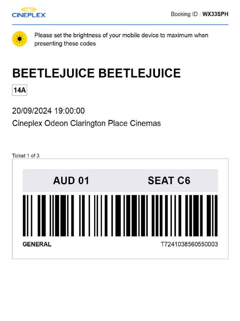 E Tickets | PDF