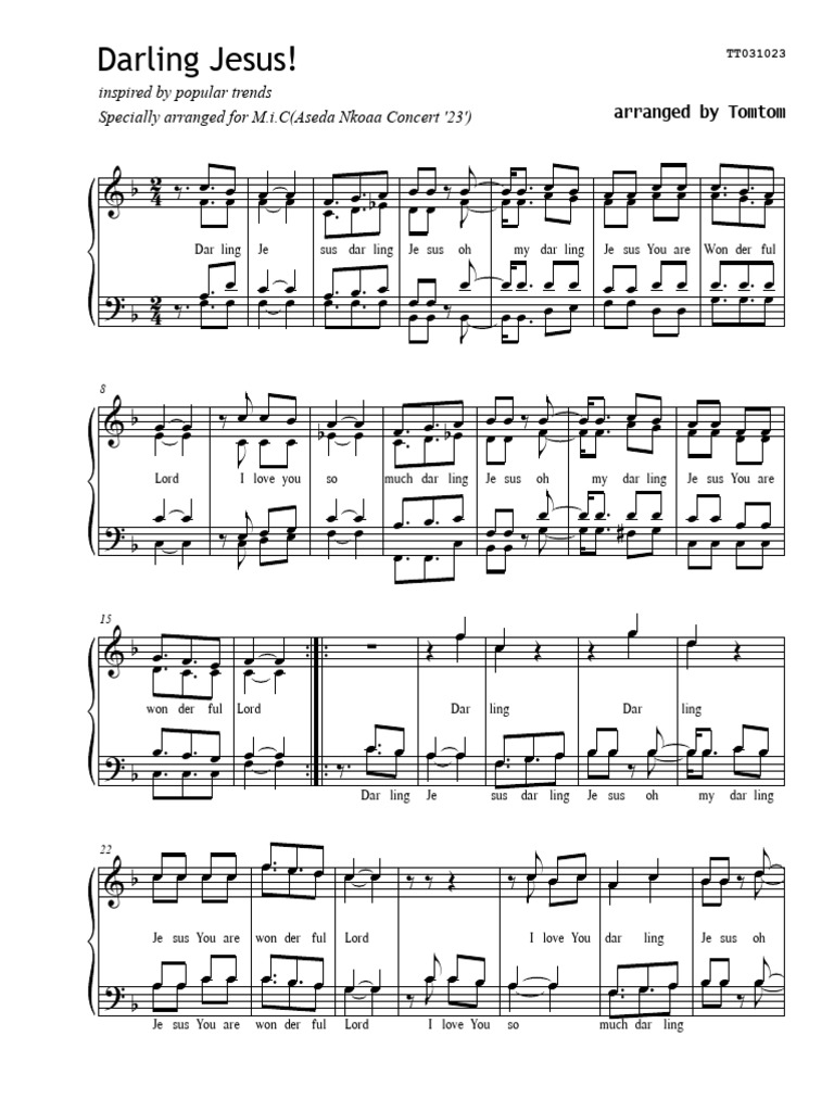 Darling Jesus - Tomtom 3 | PDF