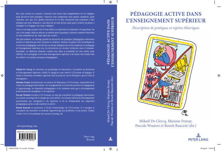 Pedagogie Active Dans Lenseignement Superieur Description de Pratiques ...