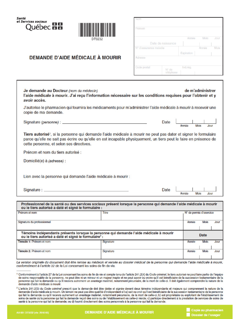 Formulaires AMM | PDF