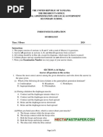 2024 Ns Grade 9 Test Term 1 | PDF | Muscle | Foods