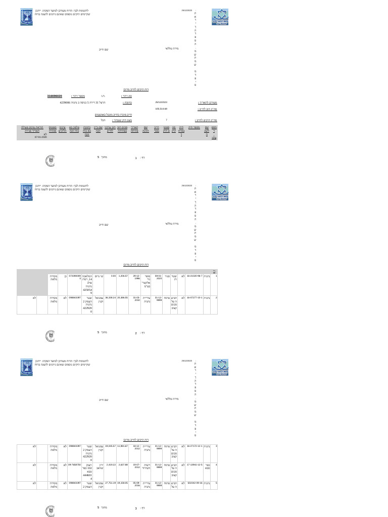 RP_Cases_For_Debtor_List | PDF