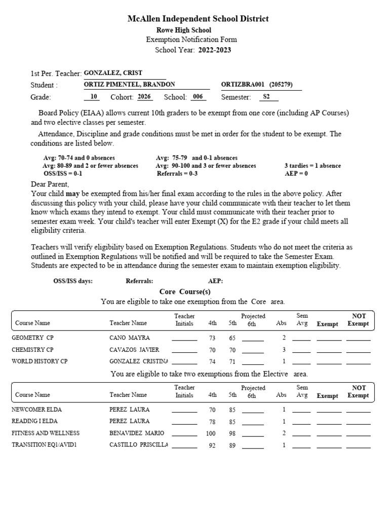 Mcallen Independent School District | PDF
