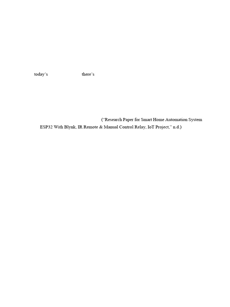 IOT HASs Project | PDF