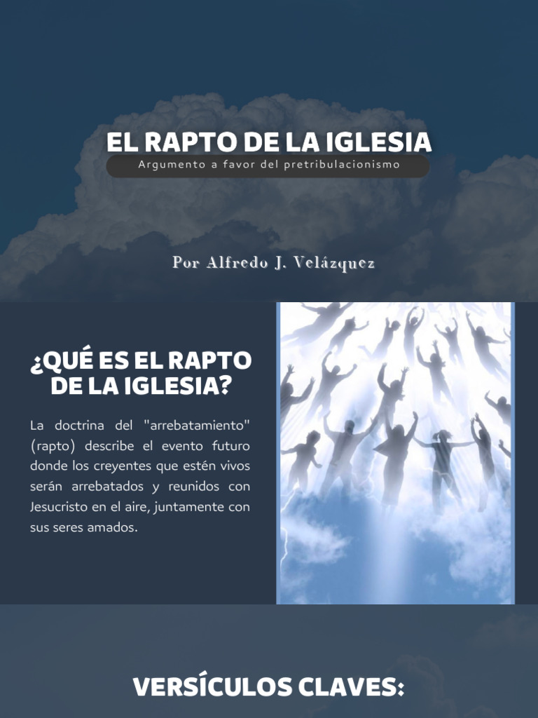 El Rapto de La Iglesia | PDF | Éxtasis | Iglesia cristiana