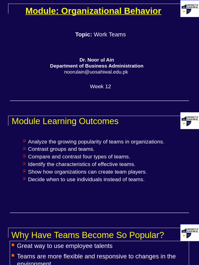 Organizational Behaviour | PDF | Leadership | Social Psychology