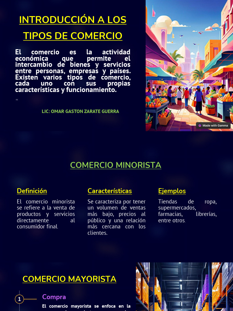Tipos de Comercio | PDF | Comercio | Comercio electrónico