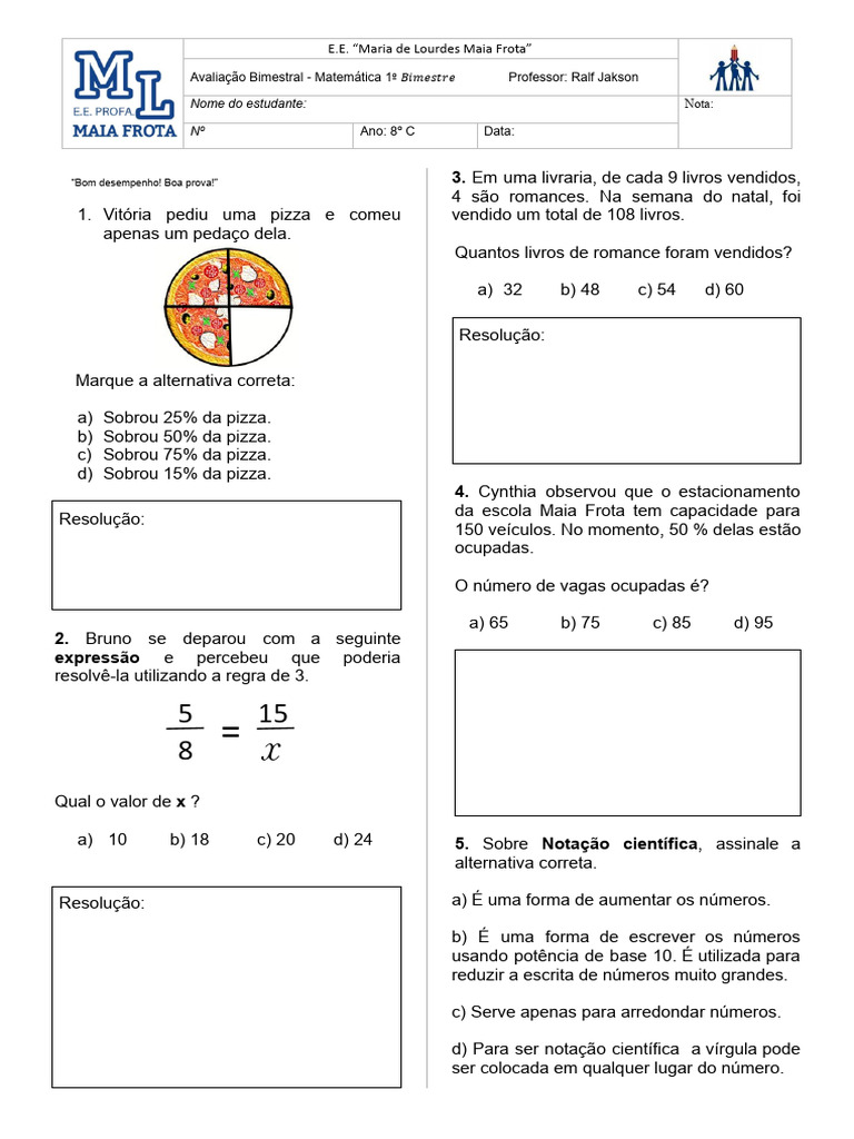 8 Ano .Docx - Documentos Google | PDF