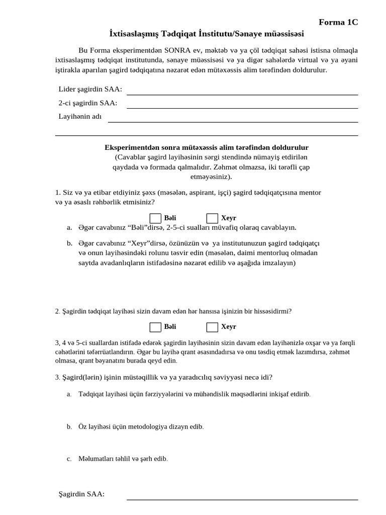 Forma 1C | PDF