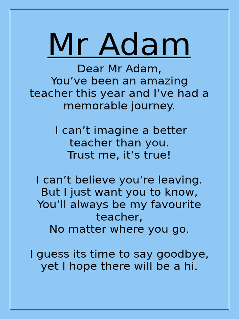 MR Adam | PDF